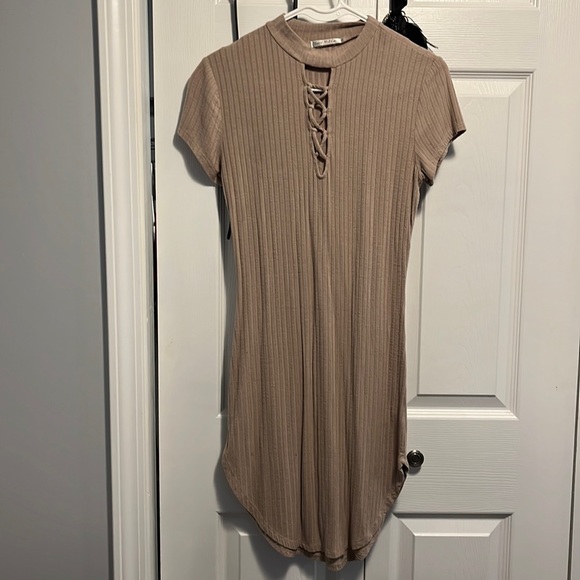 Dresses | Body Form Dress W Criss Cross Chest | Poshmark